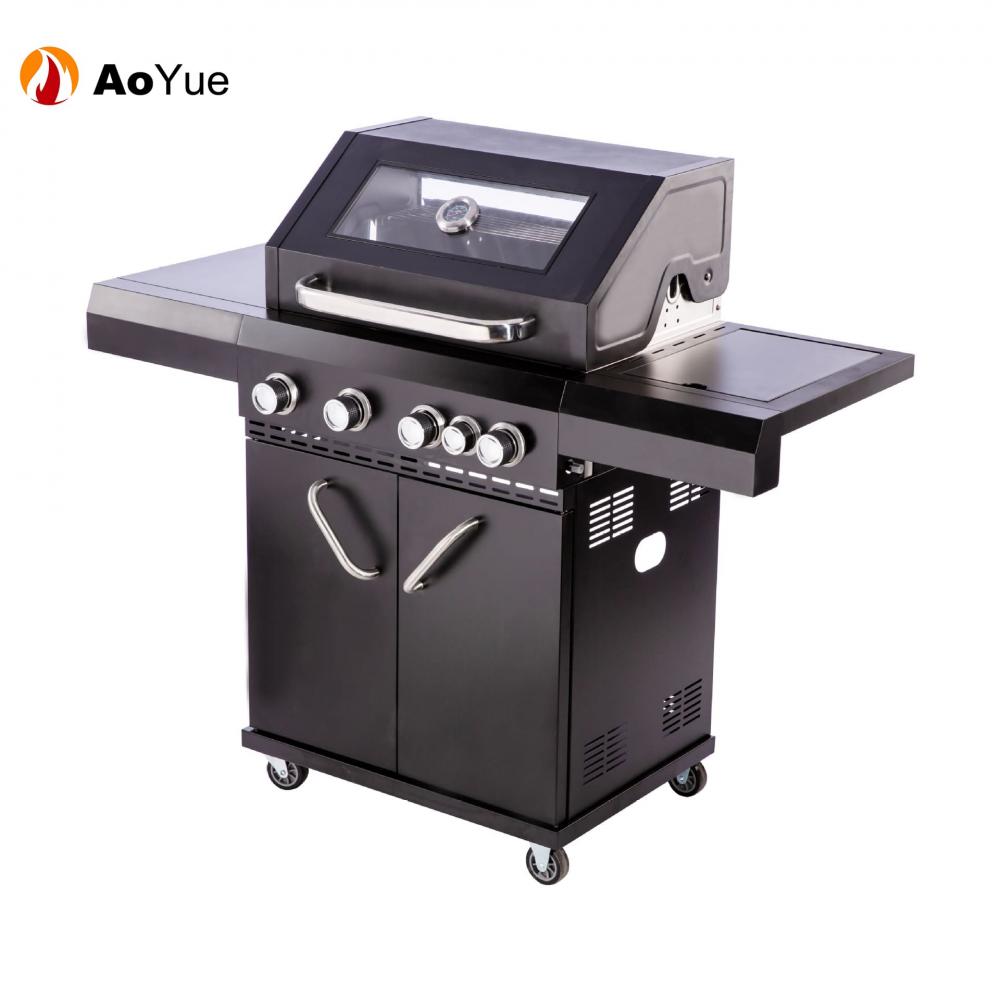 Outdoor Kitchen Multi 5 Burner Gas Bbq Grill, High Quality Outdoor ...