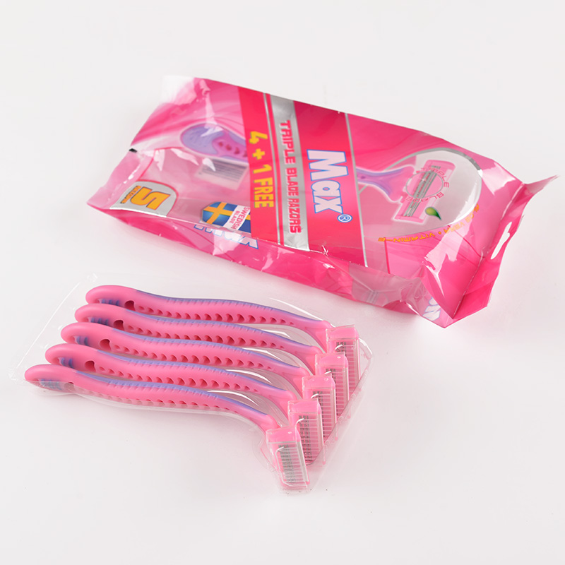 Disposable 3 Blade Soft And Smooth Razor, High Quality Disposable 3 ...