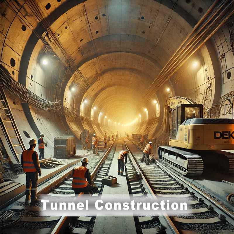 Enhancing Tunnel Construction Precision with Distance Measurement Sensors