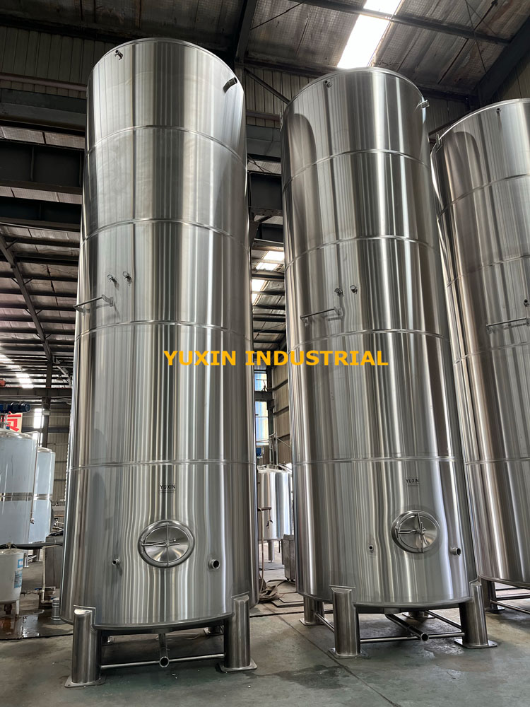 Stainless Steel Storage Tanks For Alcohol, Olive Oil, And Cooking Oil ...