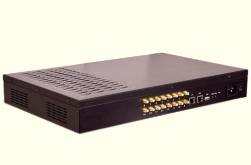 New Design 128 Sims 16 Port Gsm Voip Gateway (reduce Sim Block), High ...