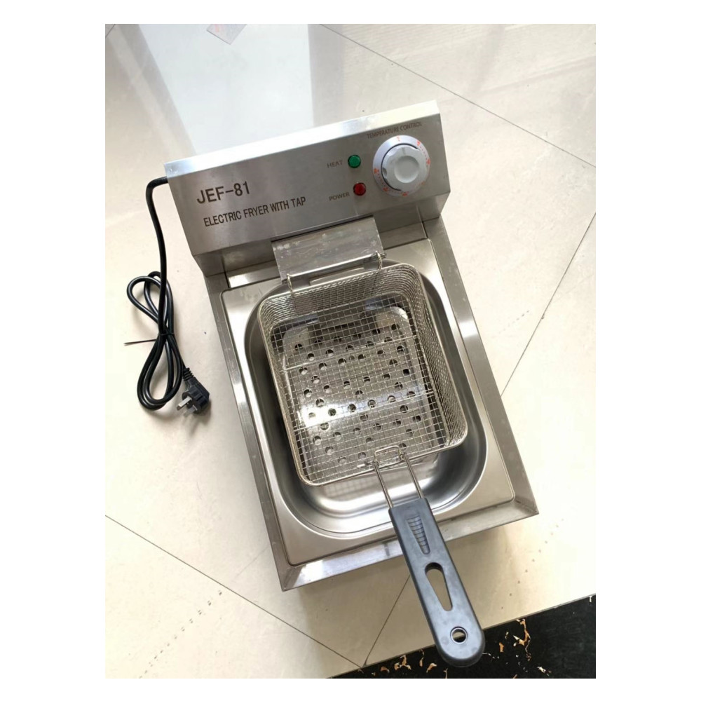 Stainless Steel Electric Fryer Machine For French Fries And Potato ...