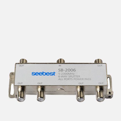 6 Way Satellite Splitter/smatv Distributor 5-2400mhz 6 Outputs, High ...