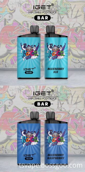 Iget Bar 일회용 Vape 3500 퍼프, Bossgoo.com의 고품질 Iget Bar 일회용 Vape 3500 퍼프