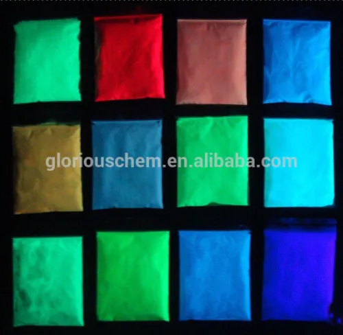 Glow In The Dark Pigment For Screen Printing Fluorescent Powder At ...