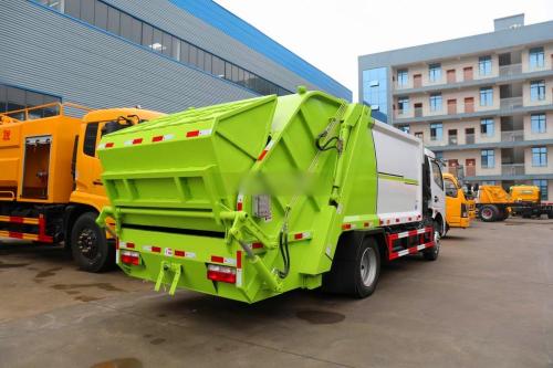 Compression Garbage Truck Garbage Bin Collection Lorry, High Quality ...