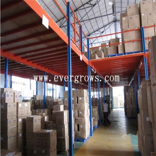 Pallet Racking Supported Heavy Duty Mezzanine Steel Floor Platforms ...