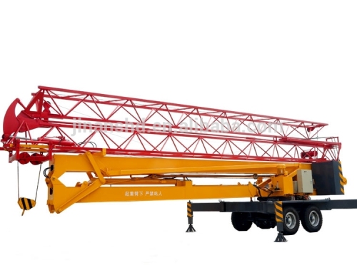 Mobile Tower Crane Folding Tower Crane Qtz25, High Quality Mobile Tower ...