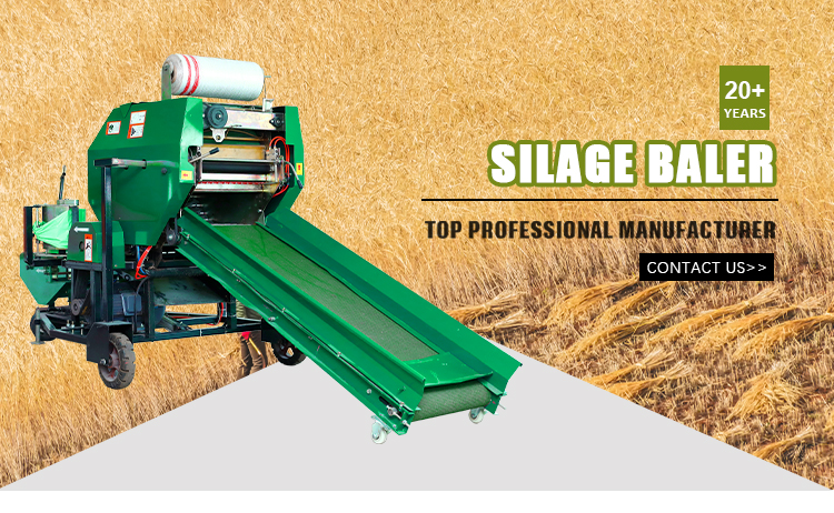 Automatic Mini Hay Baler Machine For Corn Silage, Rice Husk, And Round ...