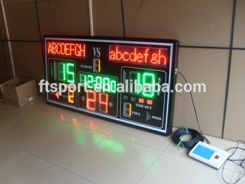 Led Electronic Basketball Scoreboard With Controller, High Quality Led ...