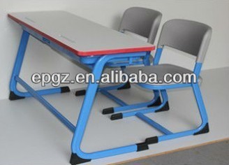 Study Table With Injection Molding Edge/study Table With Chairs/ergonomic Student Desk Set, High ...