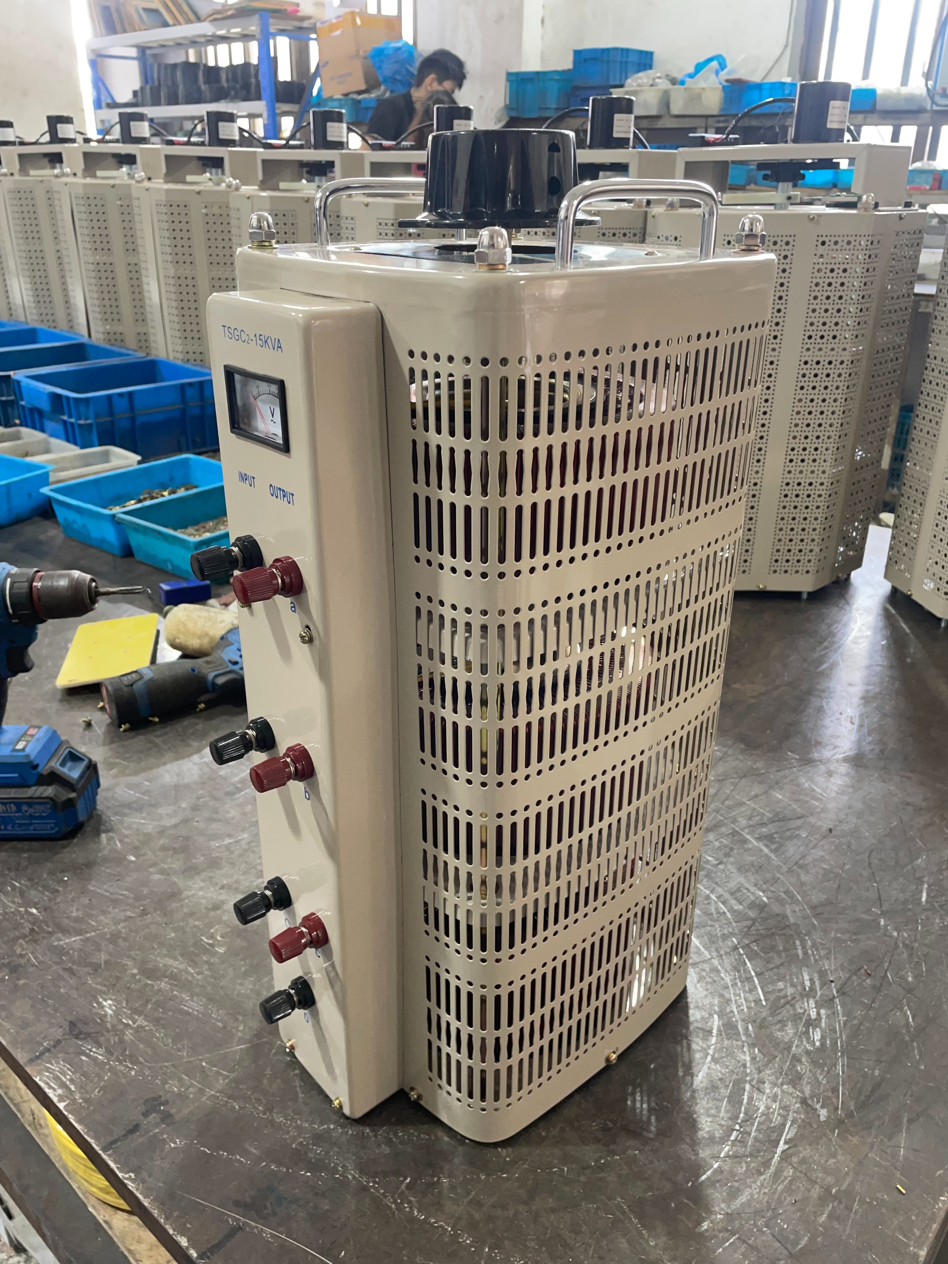 Three Phase 15kva Variac Transformer 380v Input 0-380v Output, High ...