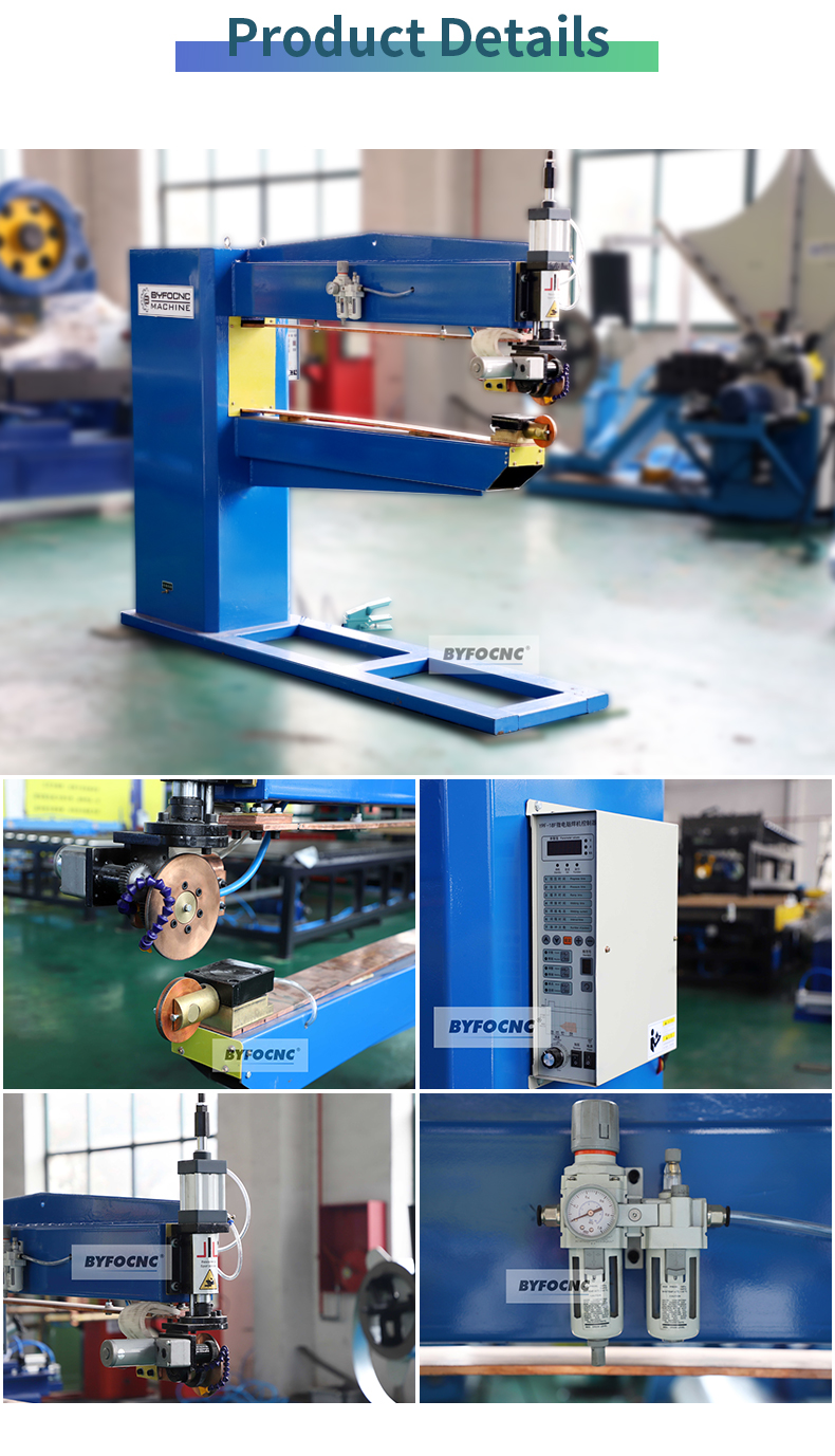 Pneumatic Round Sheet Metal Duct Seam Welding Machine, High Quality ...