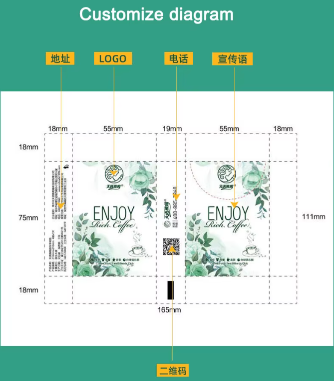 Wholesale Custom 3-ply Mini Handkerchief Paper, High Quality Wholesale ...