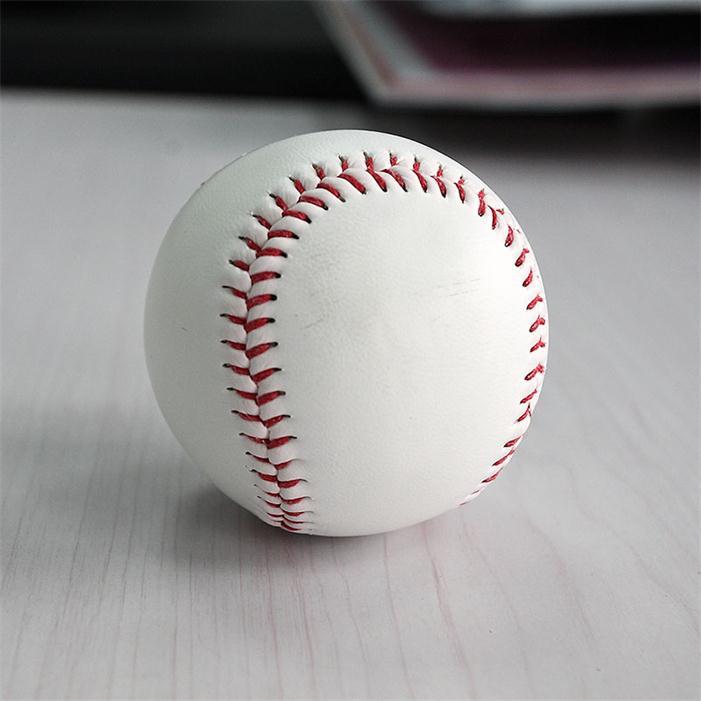 9 Handmade Baseballs Pvc Upper Rubber Inner Soft Baseball Balls ...