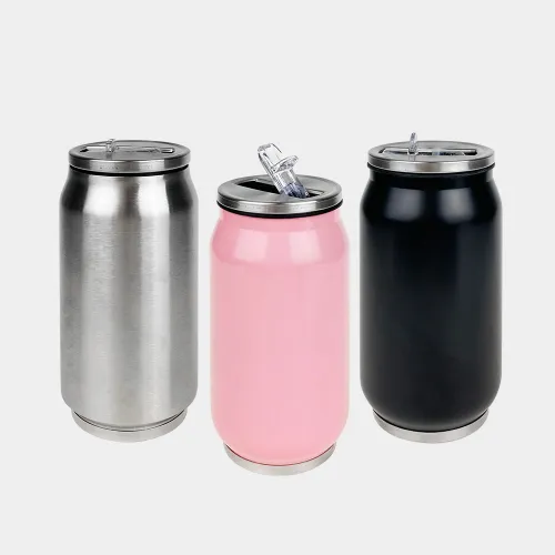 250ml Stainless Steel Solid Color Vacuum Cola Can, High Quality 250ml ...