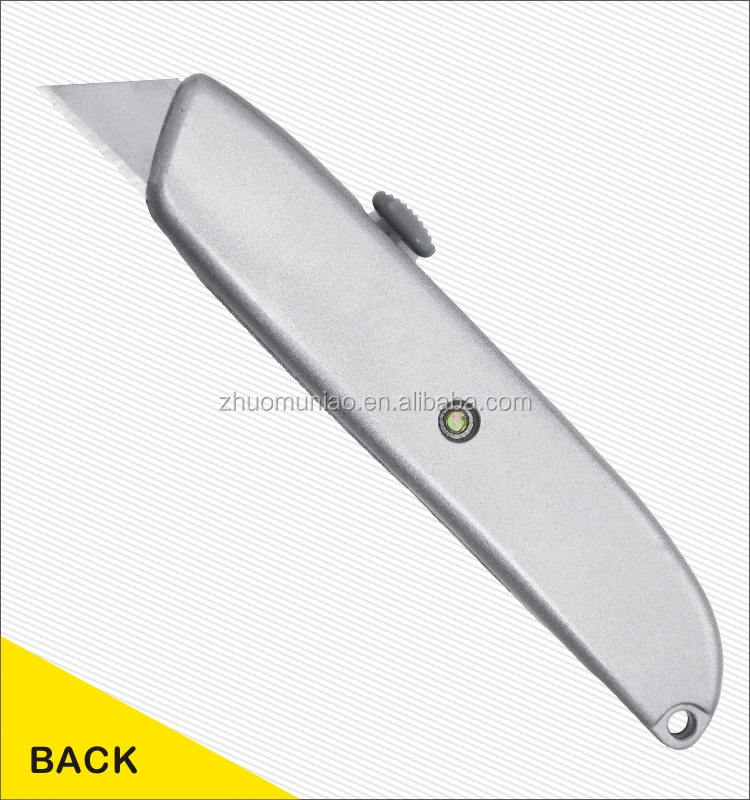 Aluminum Fixed Blade Knives Safety Box Cutter Tools, High Quality ...
