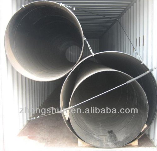 Spiral Welded Pipe Water Pipeline Awwa C200, High Quality Spiral Welded ...