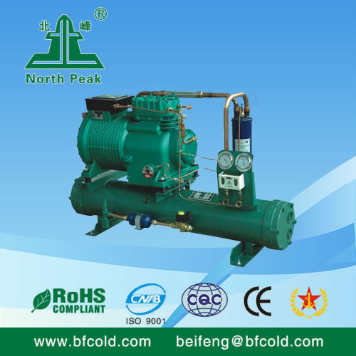 Semi-hermetic Compressor&water-cooled Condensing Unit Refrigeration ...