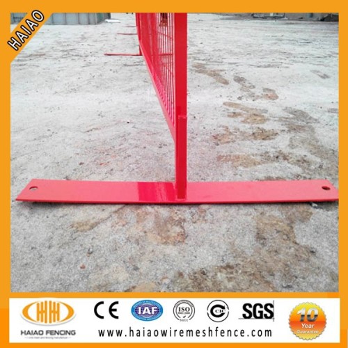 Temporary Fence Feet, Iron Temporary Fence Feet With Many Colours, High ...