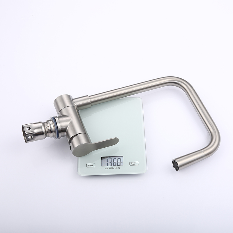 Stainless Steel U Shape Satin Kitchen Faucet, High Quality Stainless ...