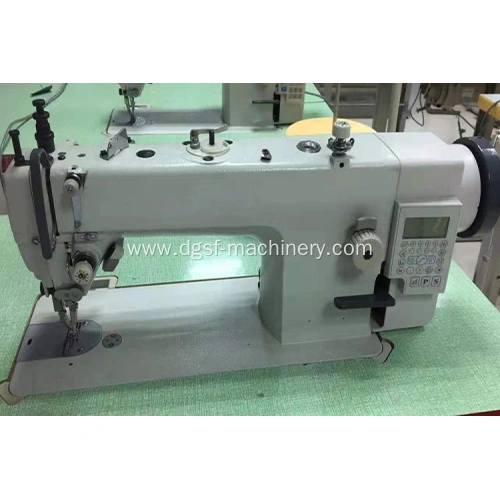 Computer Flat Bed Heavy Duty Walking Foot Industrial Sewing Machine DS ...