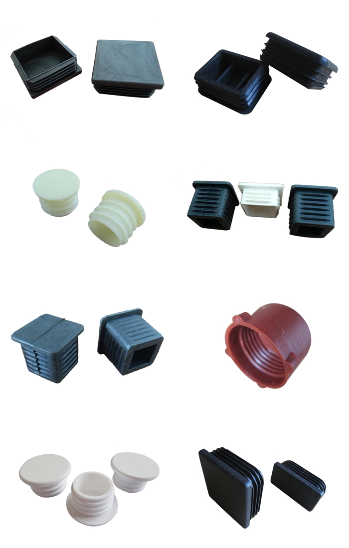 Nonstandard 25mm Square Tube Corrugated Plastic End Cap, High Quality ...