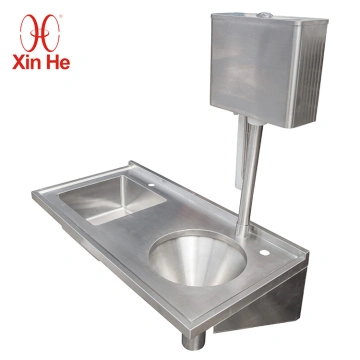 stainless steel sluice sink,slop hopper sink,medical sluice sink ...