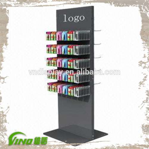 Free Standing Pegboard Display Stand, Metal Pegboard Display Stand ...