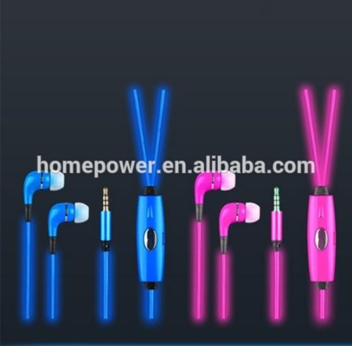 El Led Flowing Light Earphone, High Quality El Led Flowing Light ...