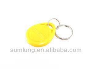 Yellow Lf Tk4100 Chip Rfid Key Tag, High Quality Yellow Lf Tk4100 Chip ...
