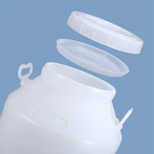 25l White Round Fermenter Food Grade Thicken Plastic Fermentation ...