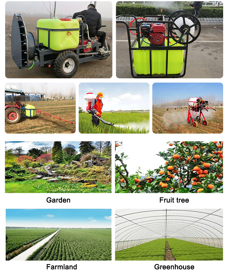 6.5hp Agricultural Gasoline Engine Power Sprayers With Frame: Efficient ...