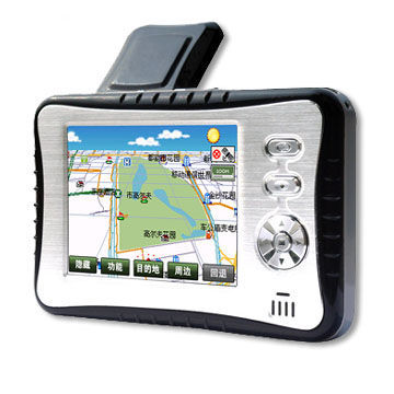 Car Gps Receiver With 320 X 240 Pixel Tft Lcd And Satellite Signal ...