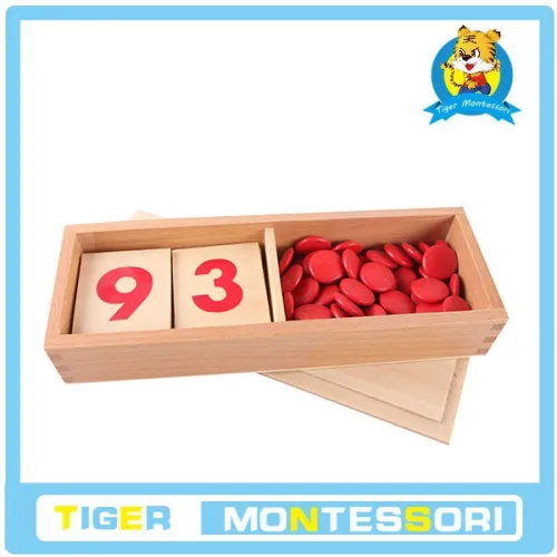 Tiger Montessori Materials: C043 Cards&counters Mathematic Learning ...