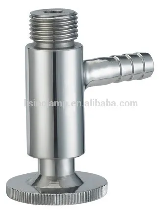Sanitary Threaded Sample Valve, High Quality Sanitary Threaded Sample ...