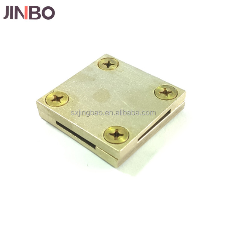 Square Cross Connector Copper Grounding Clamp For Electrical Earth ...