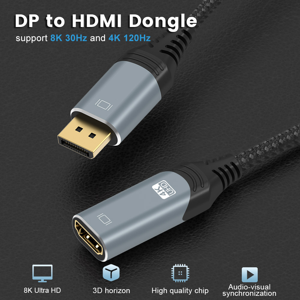 4k Dp To Hdmi Cable, High Quality 4k Dp To Hdmi Cable on Bossgoo.com