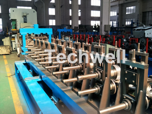 85mm Shaft Diameter Cable Tray Roll Forming Machine With Gi Or Carbon ...