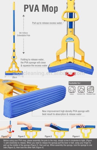 Mr. Siga Foldable Super Magic Wonder Mop, High Quality Mr. Siga Foldable Super Magic Wonder Mop ...