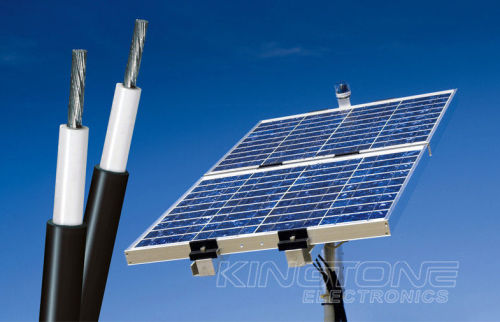 Pvc Nylon Thhn Wire Solar Panel Cables With 8awg 6awg 4awg Bare Copper ...