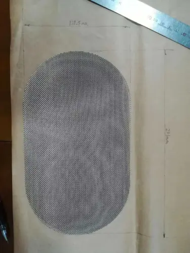 Oval Shape Stainless Steel Wire Mesh, High Quality Oval Shape Stainless ...