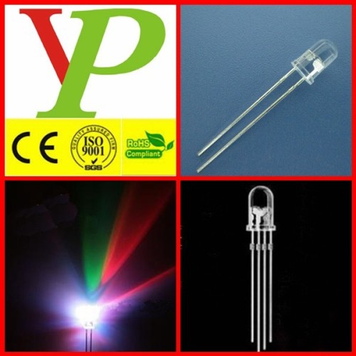 5mm Round 4-pin 2-pin Rgb Diode, High Quality 5mm Round 4-pin 2-pin Rgb ...