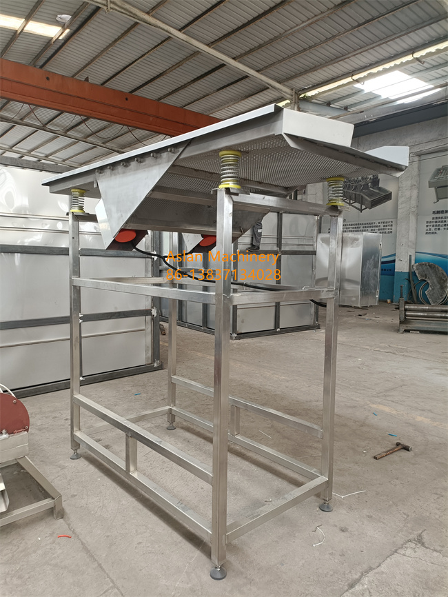 Vegetable And Fruit Vibration Dewatering Machine, High Quality ...