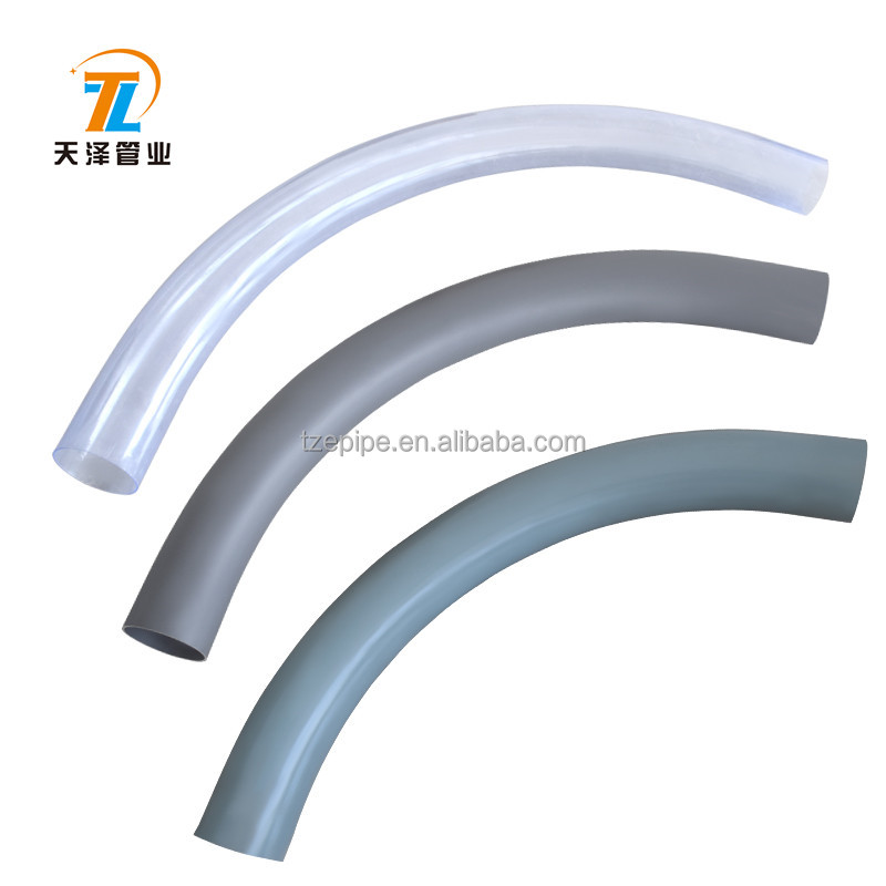 Pvc Pipe Conduit Fitting 90 Degree Elbow Sweep Bend Od 110x2.3mm, High ...