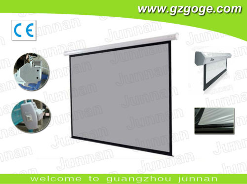 150 Inch Motorized Projector Screen With Remote Control, High Quality ...