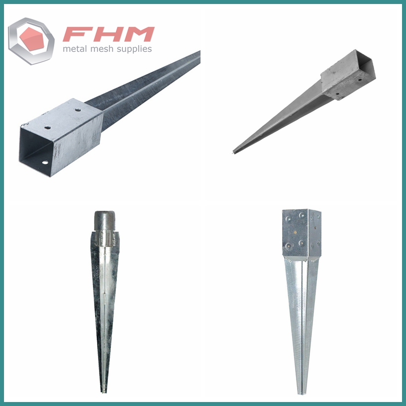 Galvanized Spike Anchor Of Square Post, High Quality Galvanized Spike ...
