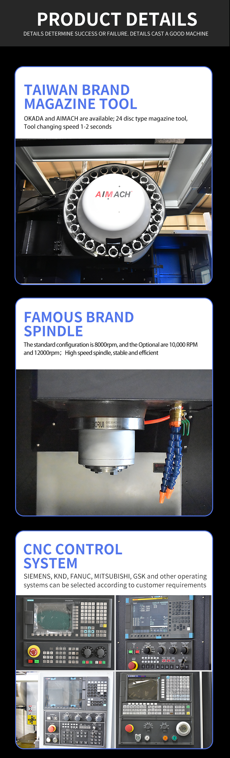 Vmc1270 수직 가공 센터 Vmc, Bossgoo.com의 고품질 Vmc1270 수직 가공 센터 Vmc