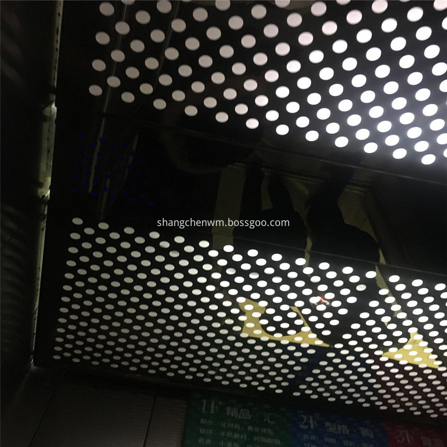 Powder Coated Perforated Metal Sheet As Ceiling, High Quality Powder ...