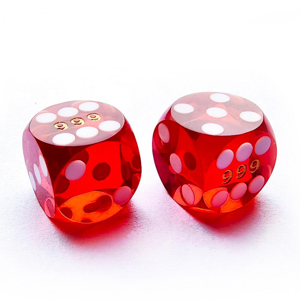 Bescon Dice Professional Precision Dice Round Corner 9/16" (14.3mm ...